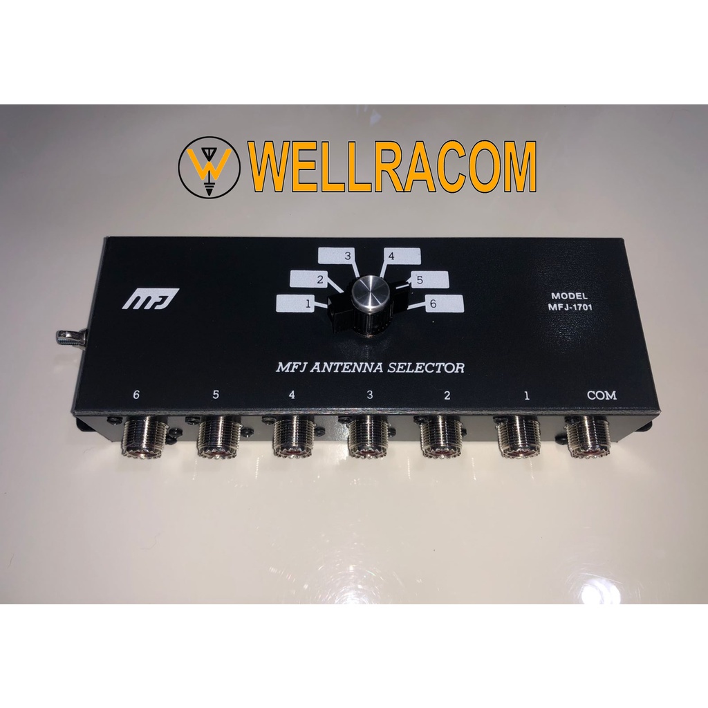 Jual MFJ 1701 ANTENNA SWITCH 6 POSITIONS COAXIAL SWITCH | Shopee Indonesia