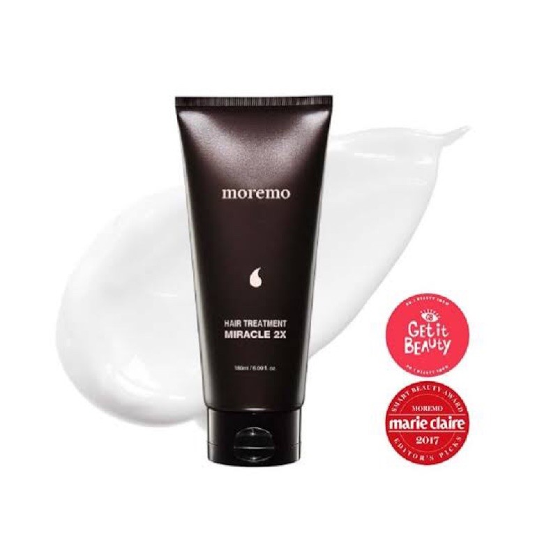 Jual MOREMO Hair Treatment Miracle 2X (20ml/180ml/280ml) | Shopee Indonesia