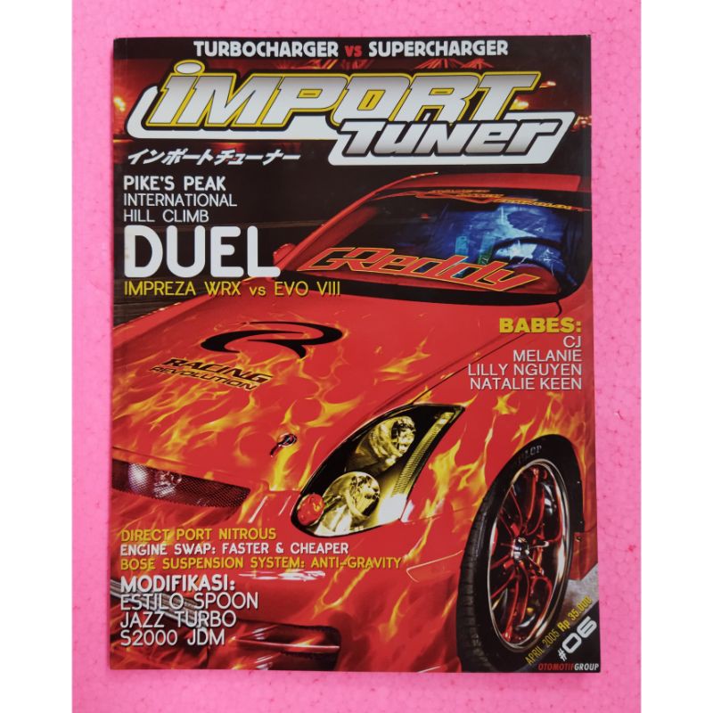 Jual Majalah Import Tuner Issue 06 Modifikasi Mobil | Shopee Indonesia