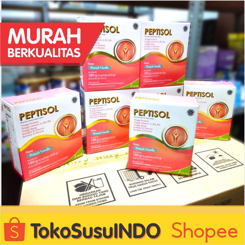 Jual Susu Peptisol - Susu Tinggi Protein 180gr | Shopee Indonesia