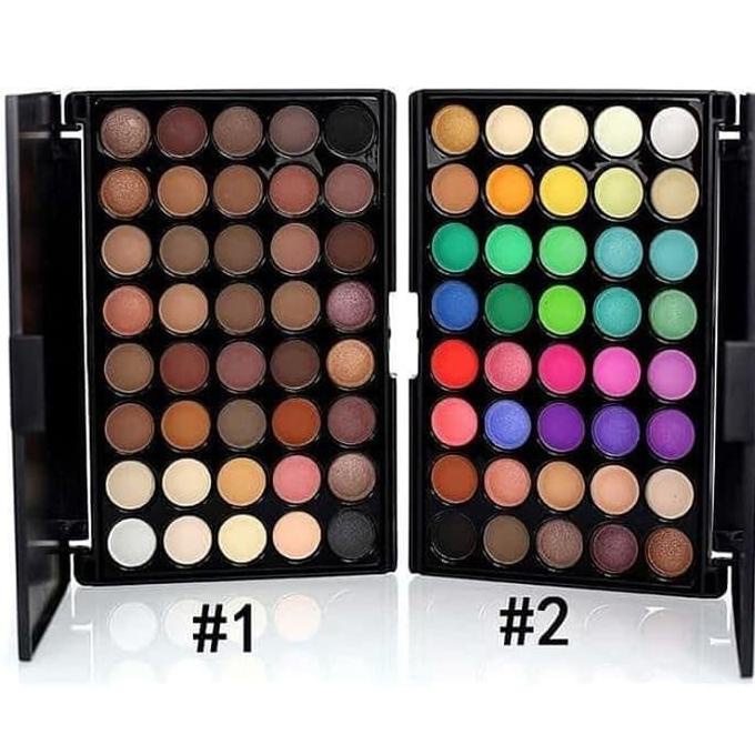Jual Popfeel 40 Warna Matte Eyeshadow Palatte / Shimmer | Shopee Indonesia