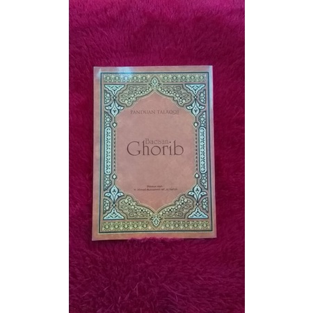 Jual PANDUAN TALAQQI BACAAN GHORIB | Shopee Indonesia