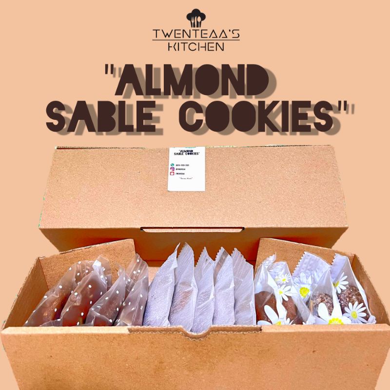 Jual almond sable cookies | Shopee Indonesia
