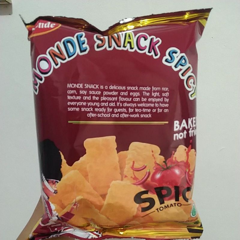 Jual Monde Snack Spicy Tomato 60gr | Shopee Indonesia
