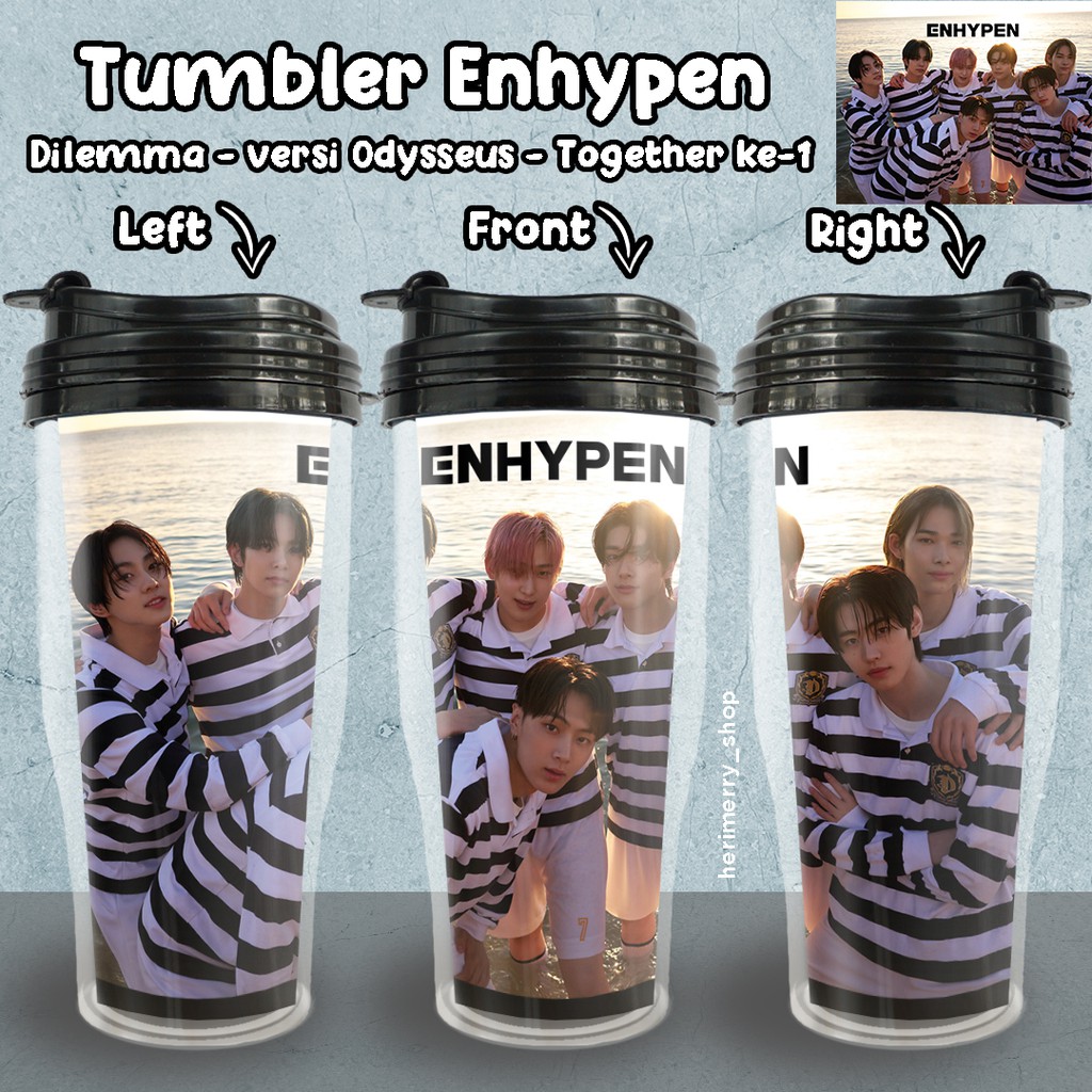 Jual Tumbler ENHYPEN Dilemma versi Odysseus - Merchandise KPOP ...