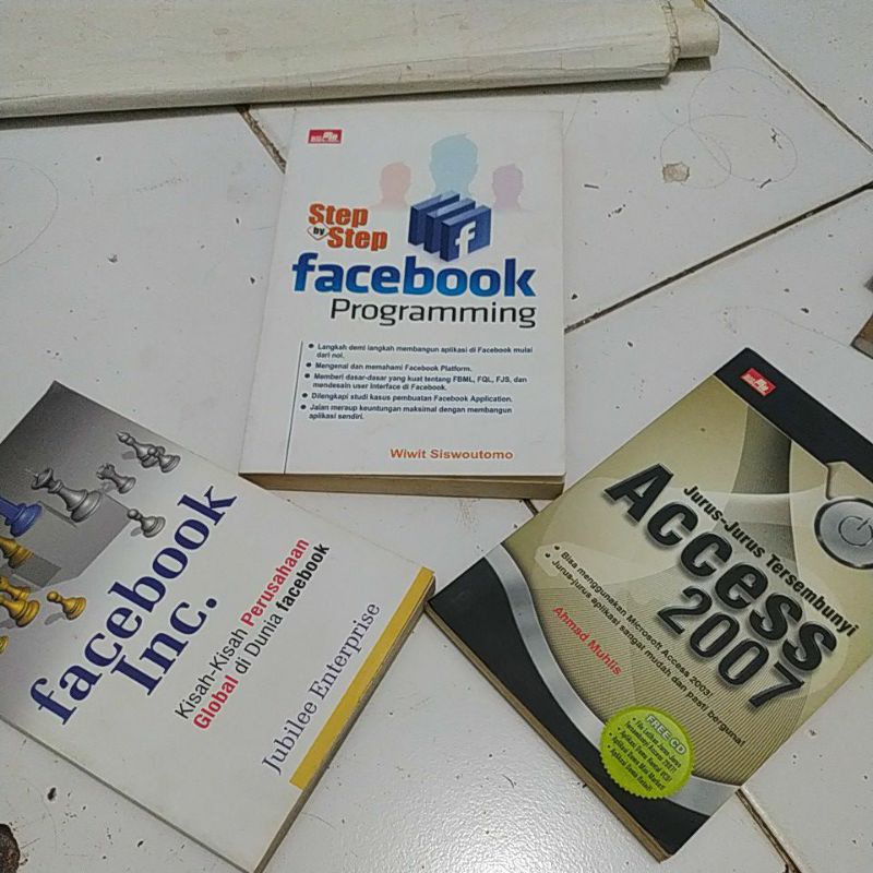 Jual HARGA 1AN STEP BY STEP FACEBOOK PROGRAMING/ FACEBOOK INC KISAH ...