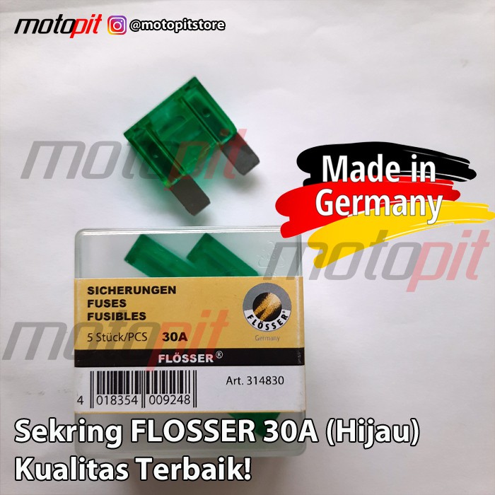 Jual Flosser Sekring MAXI Sekering Tancap DX Fuse Mobil Motor 20A 30A ...