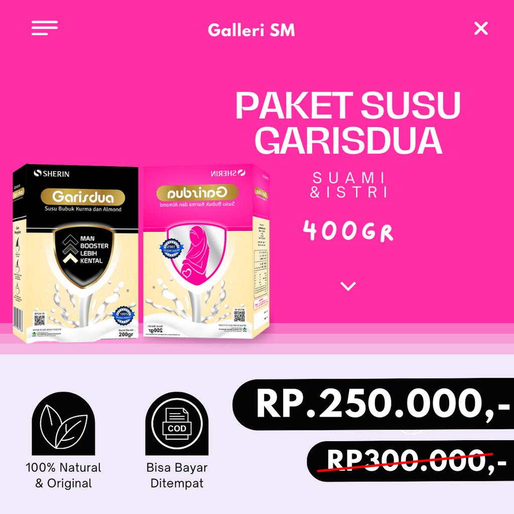 Jual Paket Susu Garisdua Promil For Men Susu Kurma Dan Almond Sherin ...