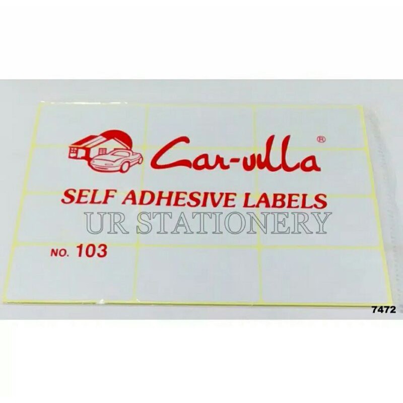 Jual KERTAS LABEL / STIKER LABEL HARGA CARVILLA / AJP POLOS | Shopee Indonesia