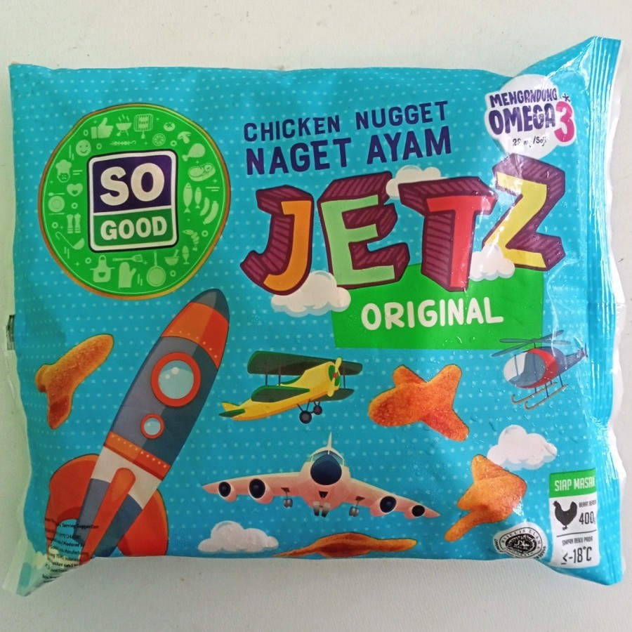 Jual So Good Chicken Nugget JetZ 400gr | Shopee Indonesia