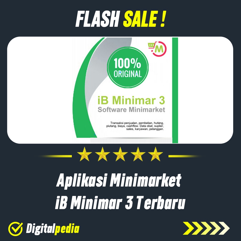 Jual Aplikasi Minimarket - iB Minimar 3 Terbaru Penjualan Swalayan Toko ...