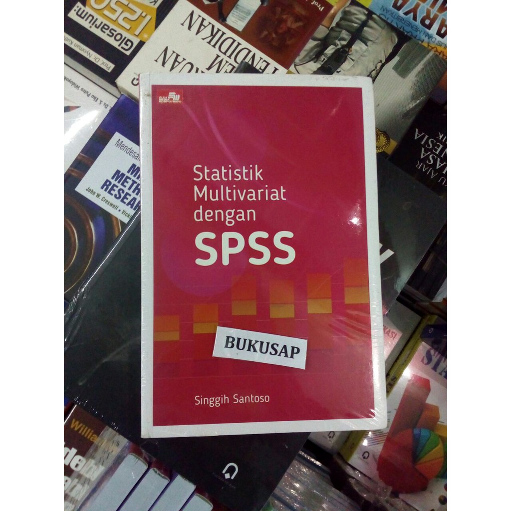 Jual Buku Statistik Multivariat Dengan SPSS - Singgih Santoso Original ...