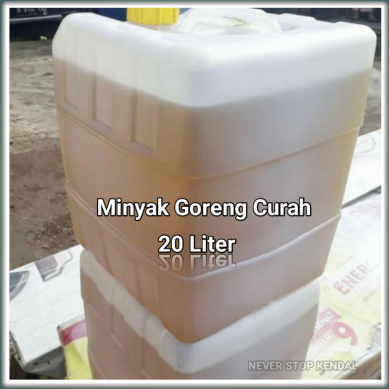 Jual Minyak Goreng Curah 20 Liter + Jerigen | Shopee Indonesia