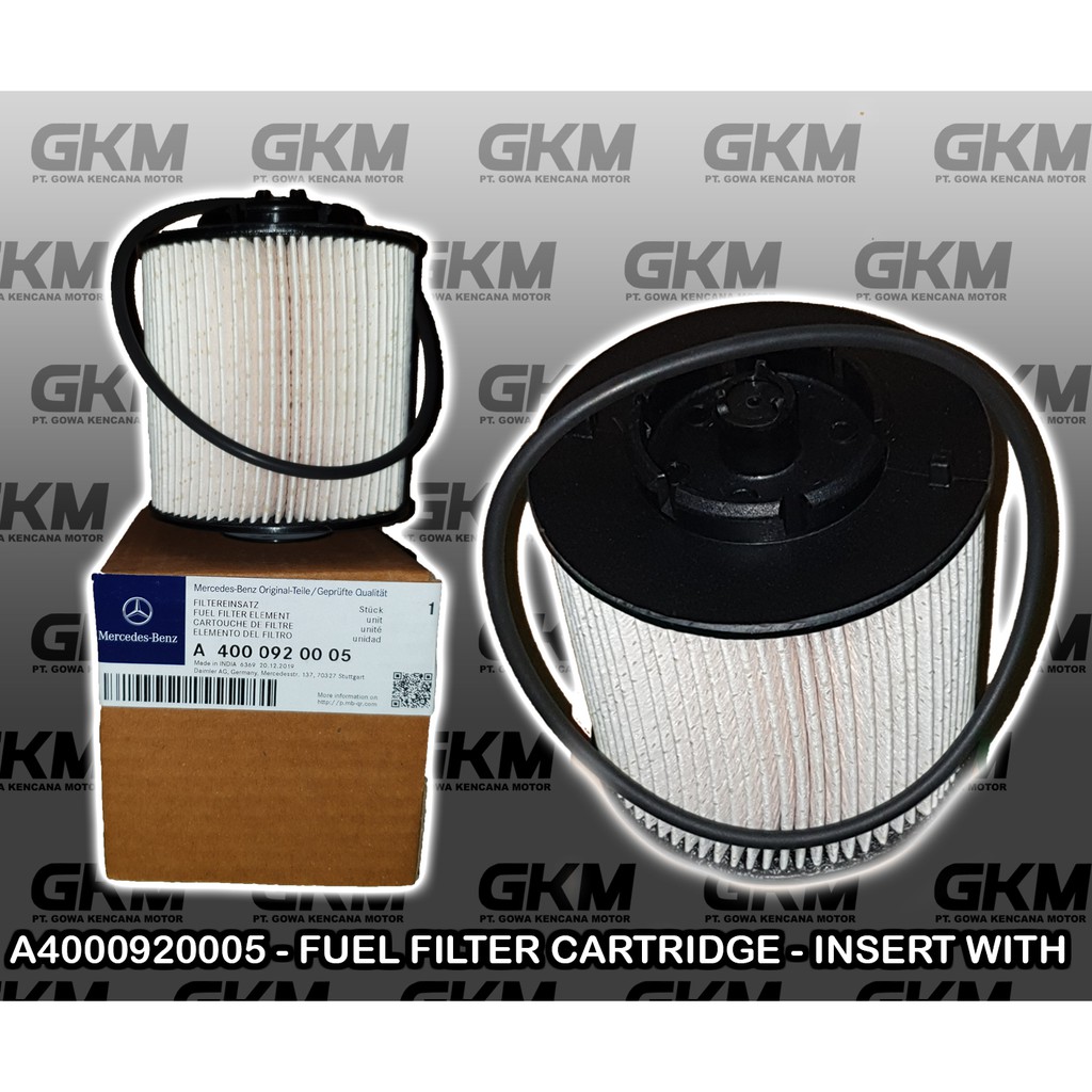 Jual QA4000920005 FUEL FILTER CARTRIDGE - INSERT / WITH O AXOR | Shopee ...