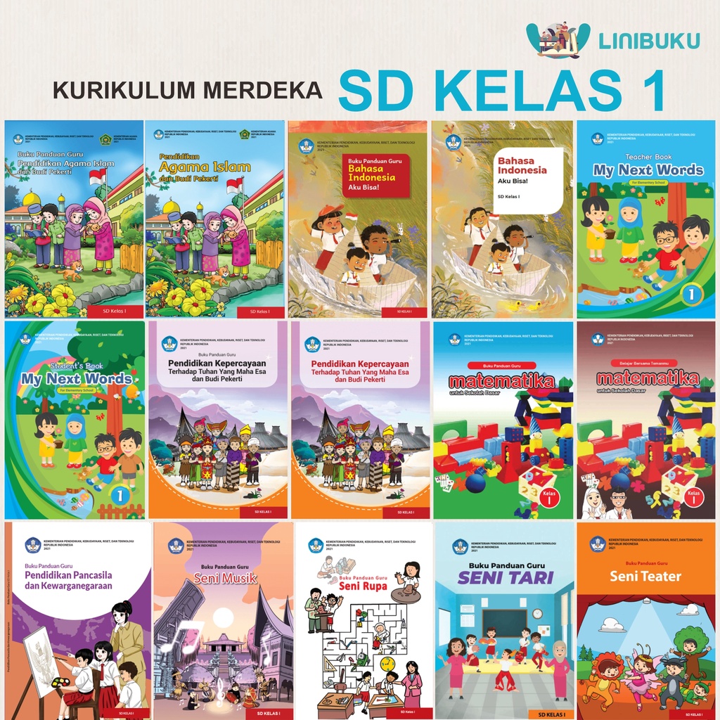 Jual Kelas 1 SD - KEMENDIKBUD - Buku SISWA Kurikulum Merdeka - BUKU SEKOLAH | Shopee Indonesia