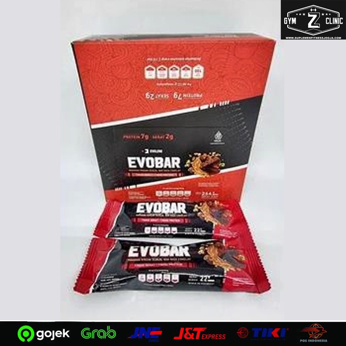 Jual [SACHET] EVOLENE EVOBAR EVO BAR PROTEIN BAR BPOM HALAL | Shopee ...