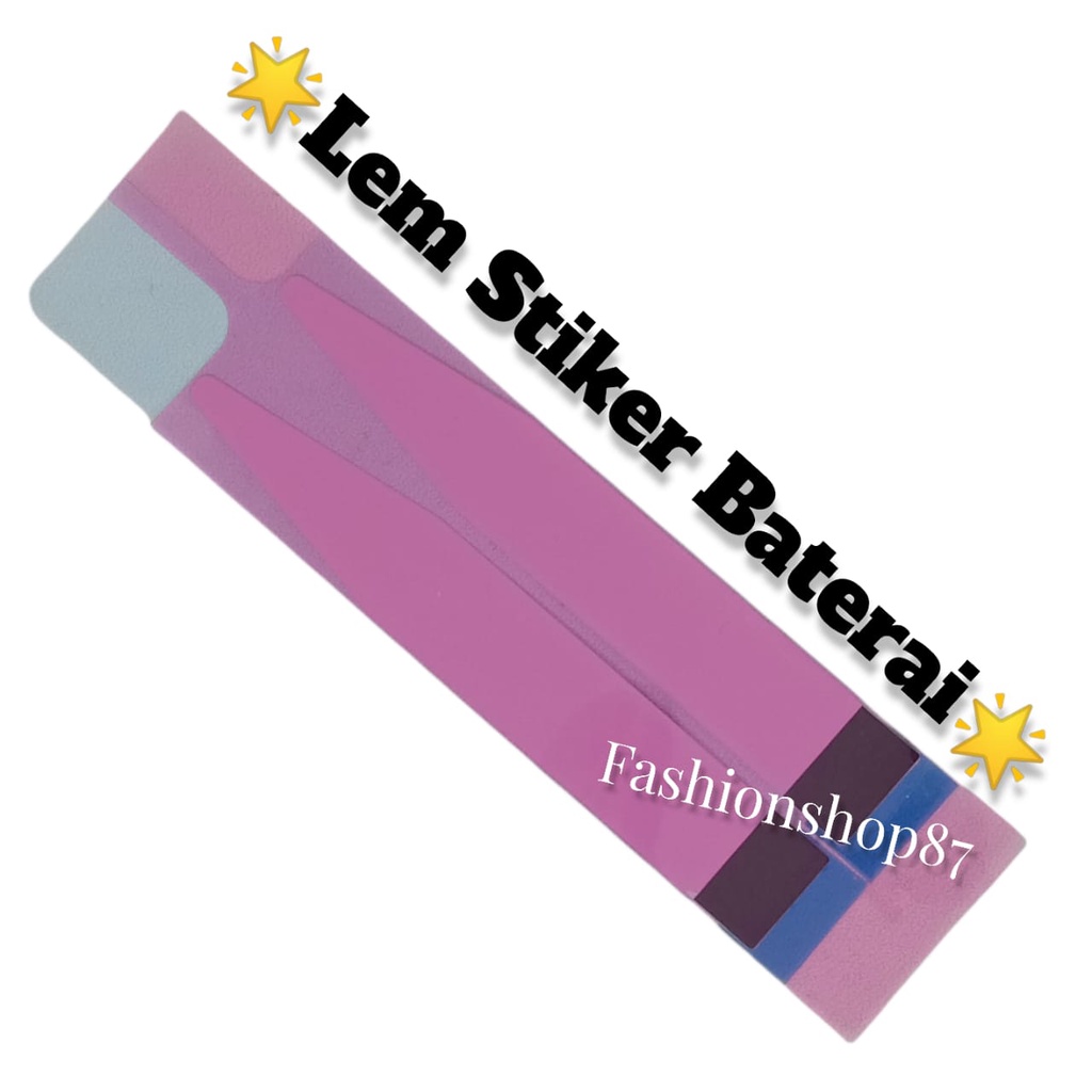 Jual Lem baterai Lem baterai sticker Battery lem tape strip lem batrai ...