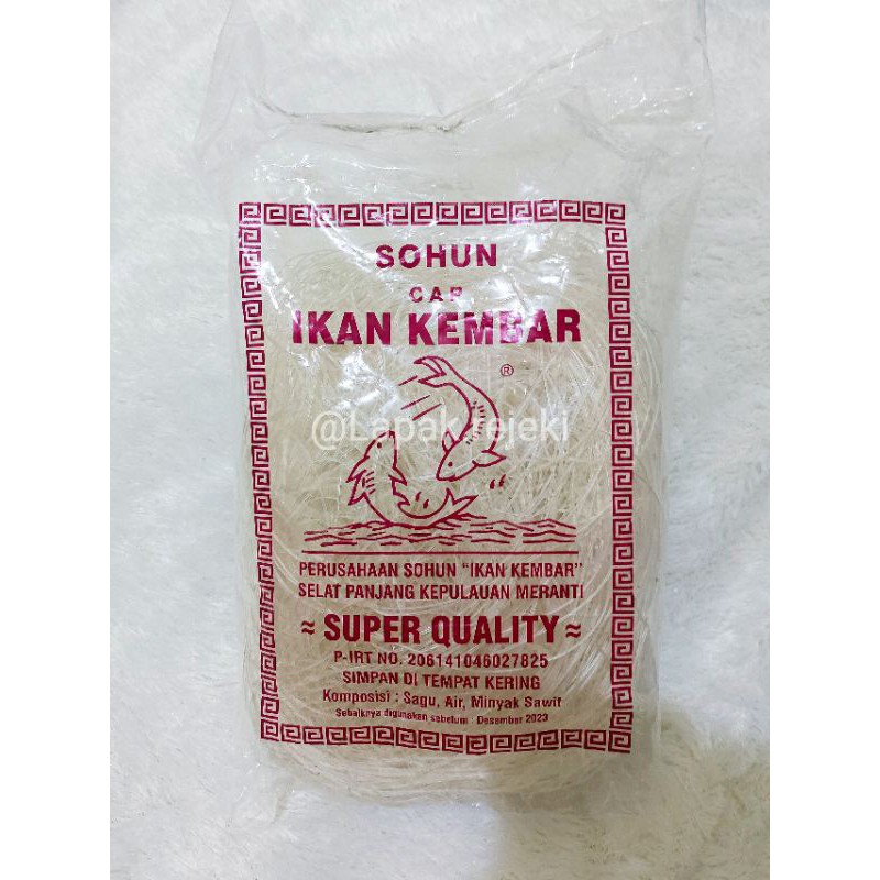 Jual Sohun Cap Ikan Kembar/ Sohun Selatpanjang Riau / Sohun Ayu ...