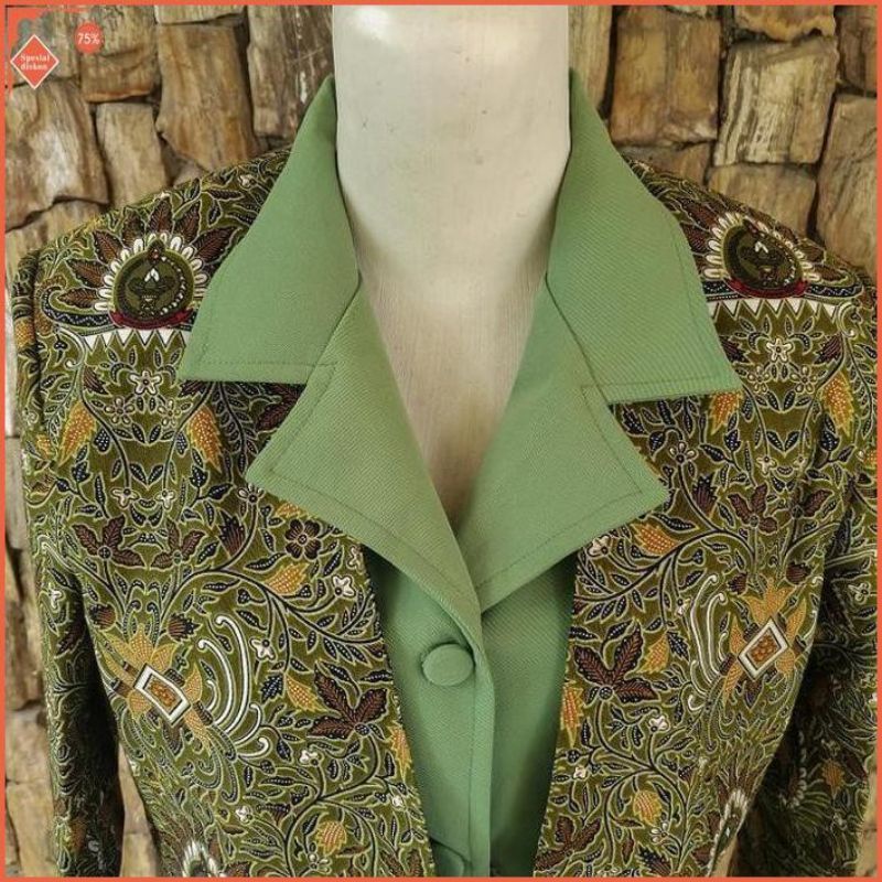 Jual Jas batik persit | Shopee Indonesia