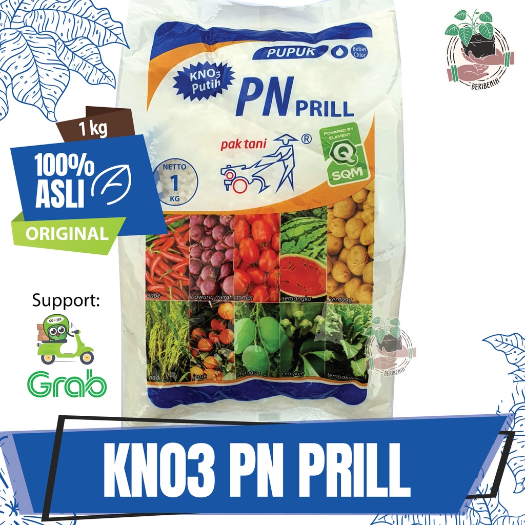 Jual Pupuk Tanaman Kno3 Putih Pn Prill Pak Tani 1 Kg Asli Original ...