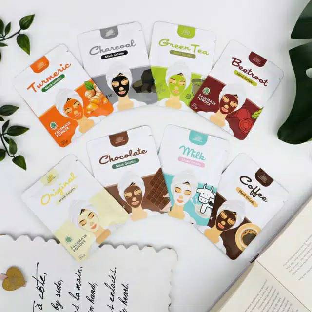 Jual Masker gelatin komeda 20gr | Shopee Indonesia