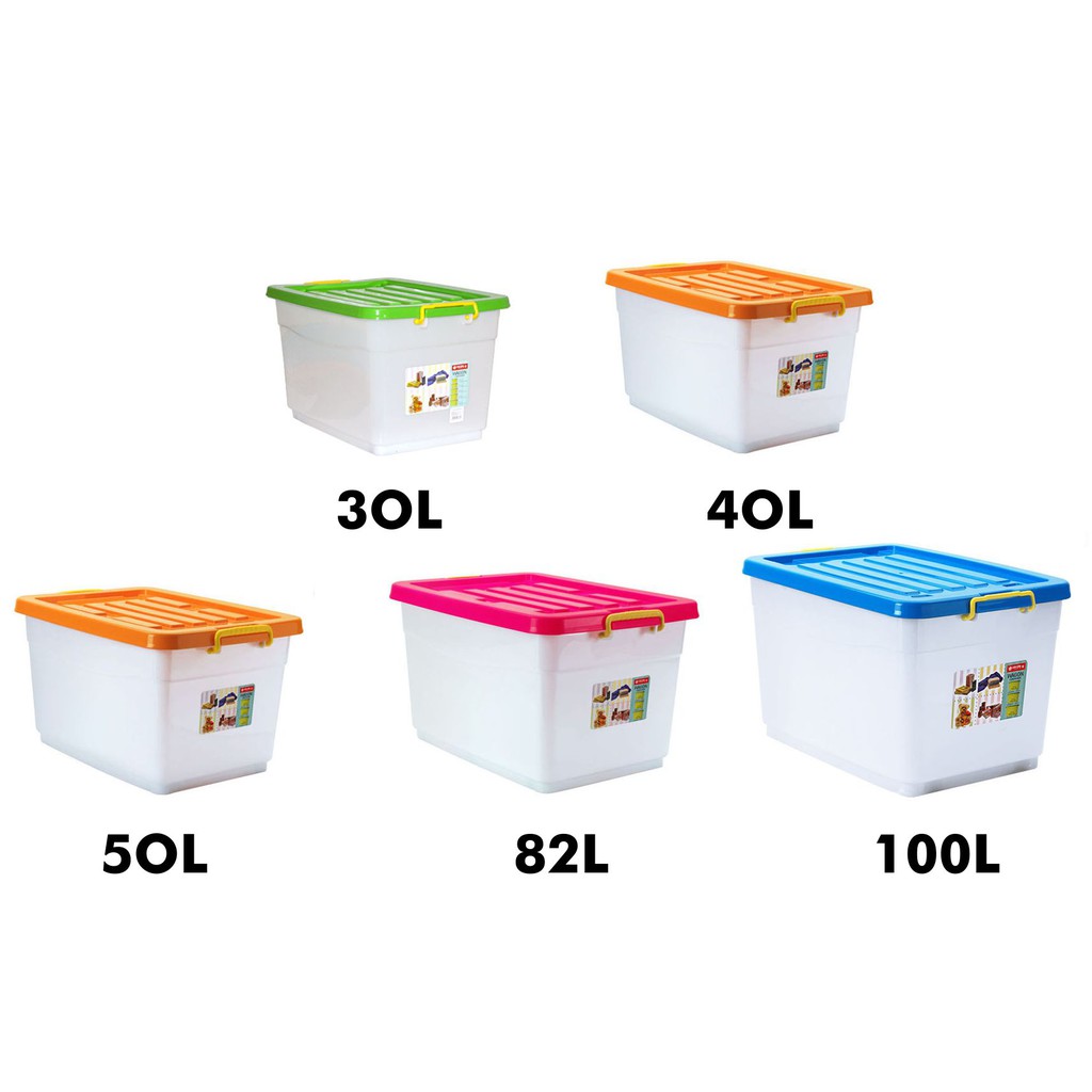 Jual Rak Plastik Container Box / Box Kotak Lion Star Wagon | Shopee ...