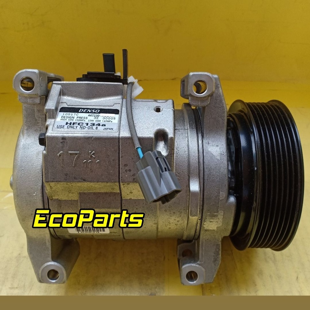 Jual Kompresor Compressor AC New Honda Stream DENSO ASLI 7PK | Shopee ...