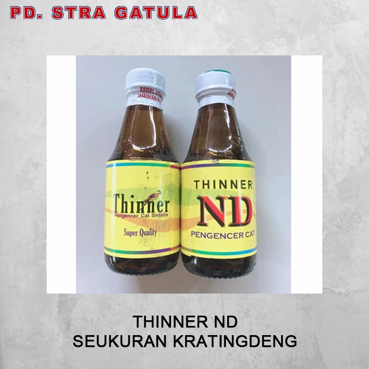 Jual Thinner ND - Thinner Ukuran Kratingdeng | Shopee Indonesia