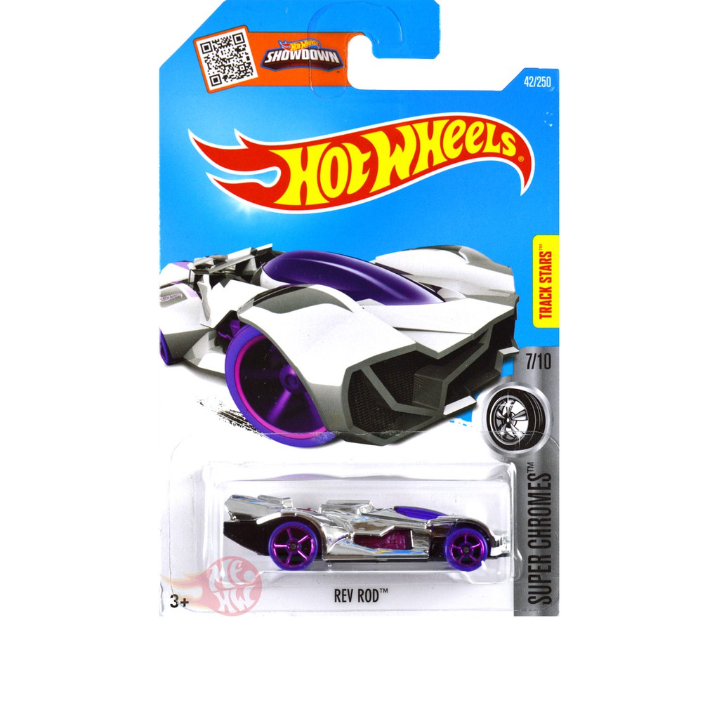 Jual Rev Rod SILVER CHROME Track Stars - HW Hot Wheels Hotwheels ...
