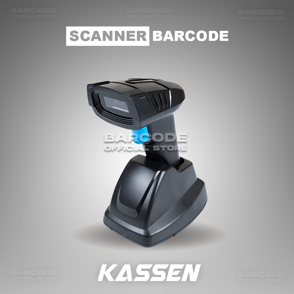 Jual Scanner Barcode Kassen RF-2400 2D Wireless Scan Layar HP | Shopee ...