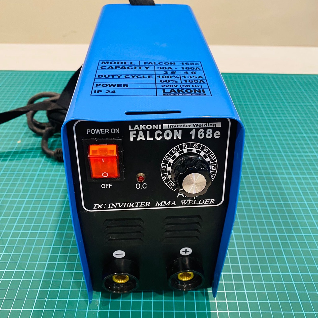 Jual Mesin Las LAKONI Inverter 168 E 900-1300 Watt / Mesin las / Mesin trafo las / welding ...