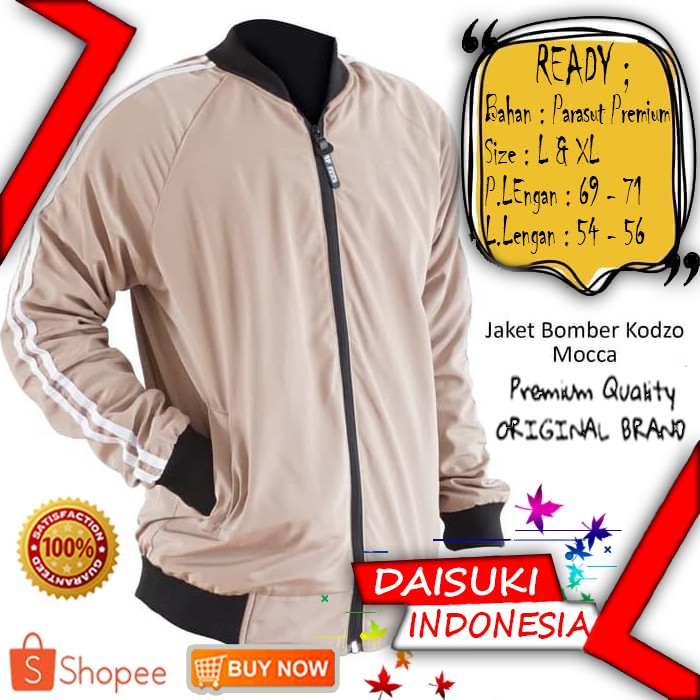 Jual JAKET PRIA JAKET BOMBER DISTRO ORIGINAL STRIP SERIES JAKET GUNUNG ...