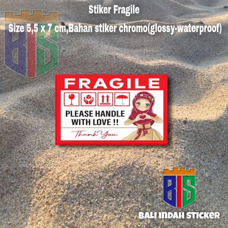 Jual STIKER FRAGILE LUCU/STIKER PENGIRIMAN OLSHOP | Shopee Indonesia
