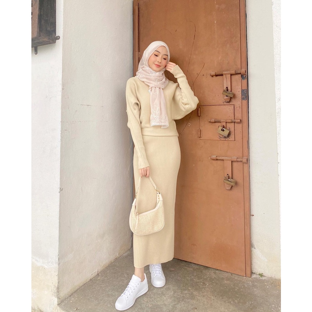 Jual DEMEN OUTFIT - Rok Span Premium / Rok Wanita Panjang / Rok Lebaran ...