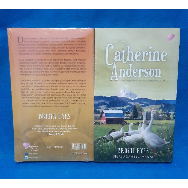 Jual ( Segel Original ) Bright Eyes - Catherine Anderson ( Novel ...