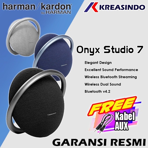 Jual HARMAN KARDON Onyx 7 / Onyx Studio 7 Bluetooth Portable Speaker ...