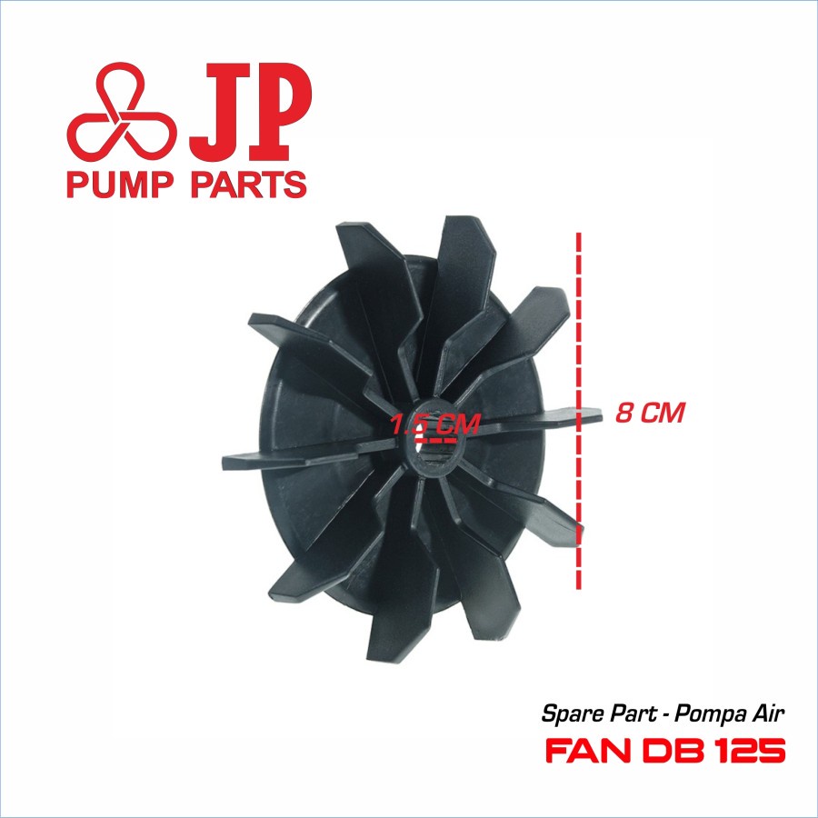 Jual Fan DB 125 JP Kipas Pendingin Pompa Air DAB 125 Watt MOSWELL ...