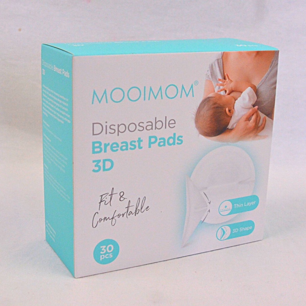 Jual MOOIMOM Penyerap Asi Disposable Breast Pads 3D 30pcs | Shopee Indonesia