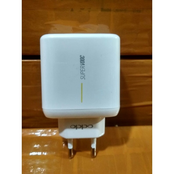 Jual ADAPTOR OPPO 65W SUPER VOOC FAST CHARGING ORIGINAL 100% OPPO 65W ...