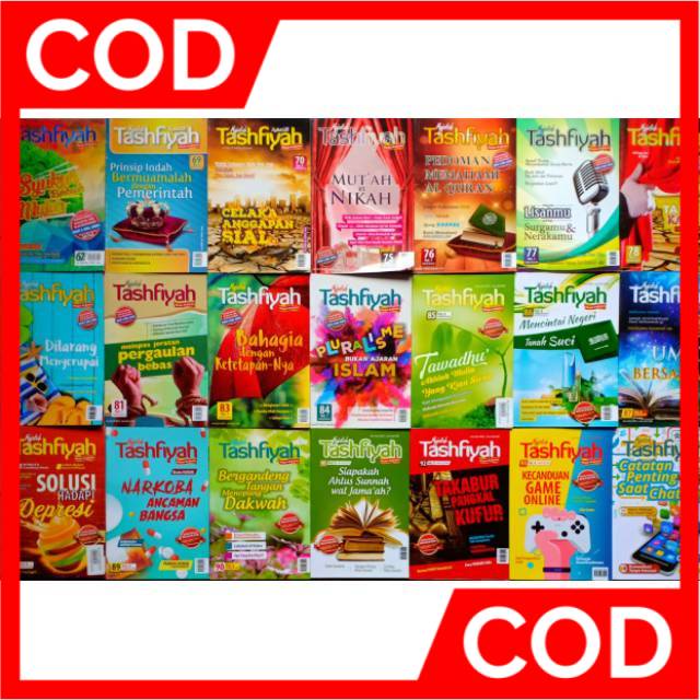 Jual Paket MAJALAH ISLAMI Tashfiyah (21 Edisi) BISA COD | Shopee Indonesia
