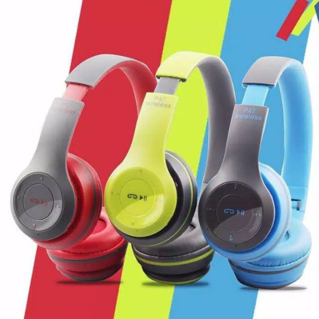 Jual Headset Bluetooth keren Wireless Lipat Gaya Stylish & Simple ...