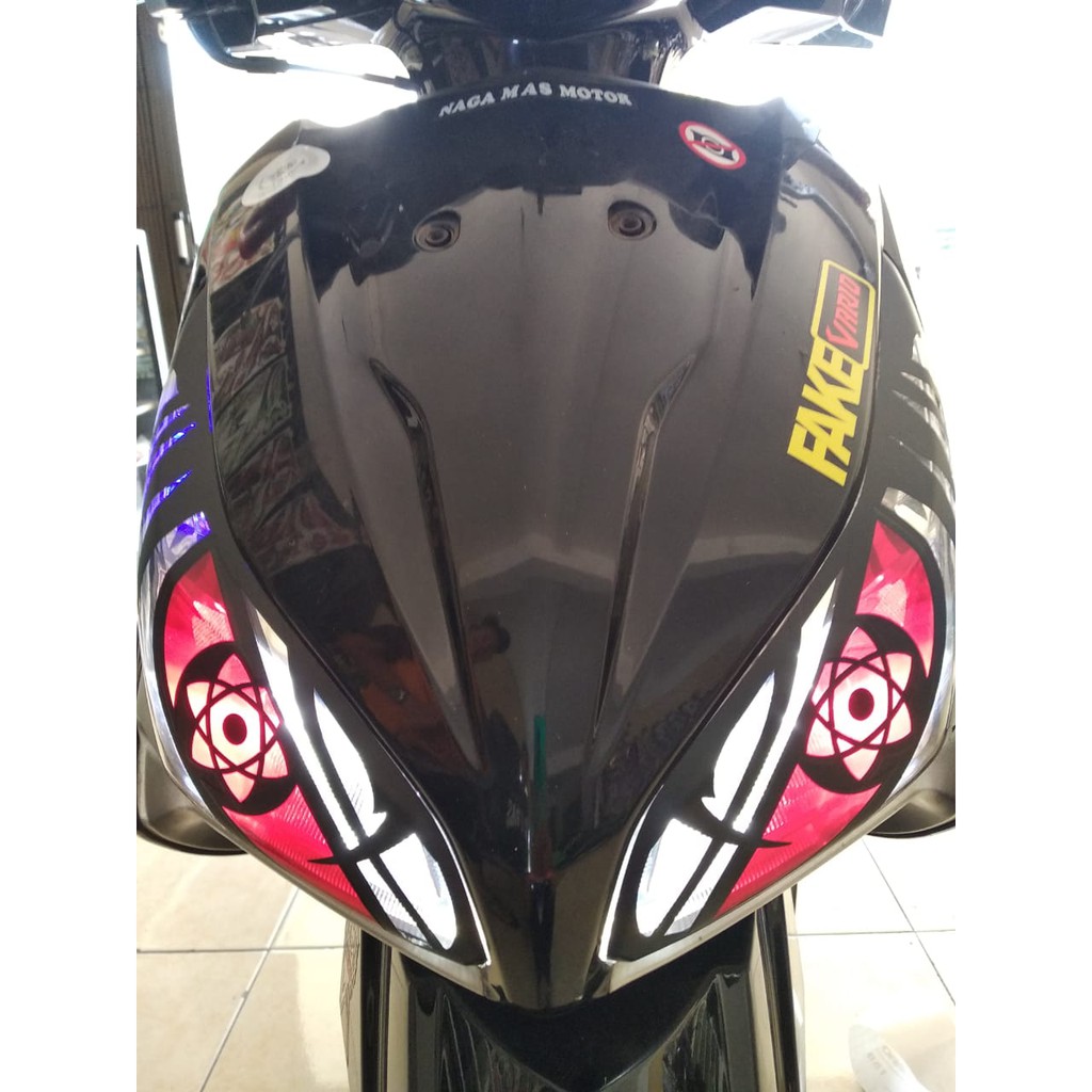 Jual Sticker stiker variasi lampu vario 110 led mata sharingan | Shopee ...