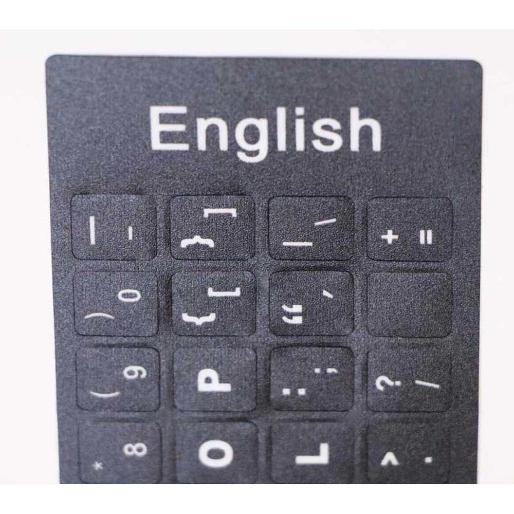 Jual termurah Stiker Sticker Inggris English Keyboard keybord keybod ...