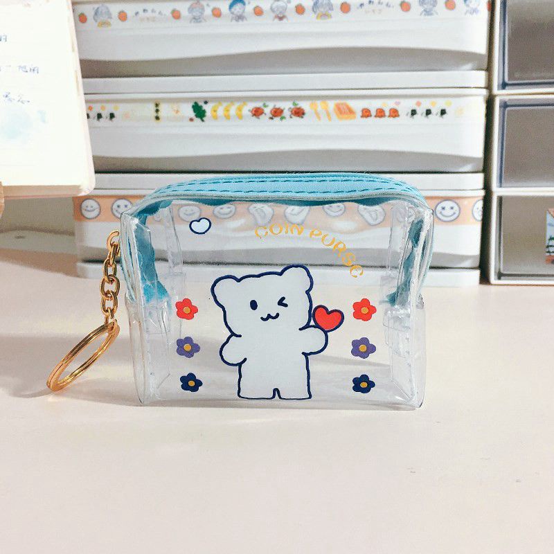 Jual Pouch Mika Transparan Kawaii | Shopee Indonesia