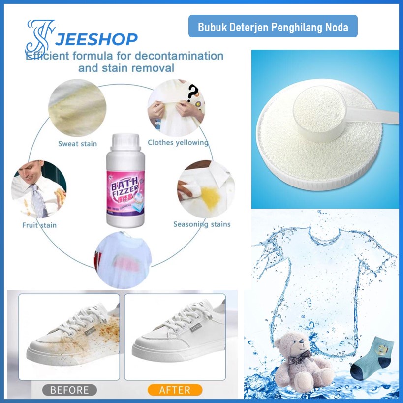 Jual Deterjen Bubuk Pembersih Pakaian Deterjen Powder Penghilang Noda ...