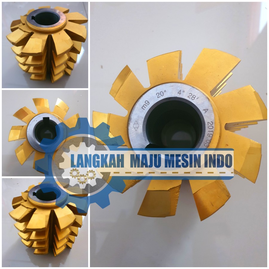 Jual Gear Hobbing Modul 9 / Gear Hobbing M9 / Hobb Cutter / Pisau ...
