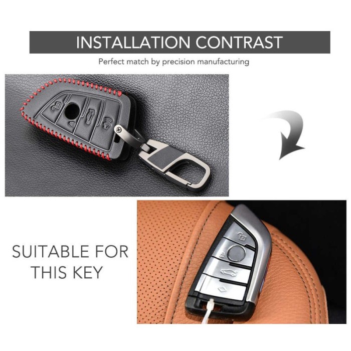 Jual CASE REMOTE BMW G20 G30 X1 X3 X5 COVER KUNCI BMW KULIT LEATHER KEY ...