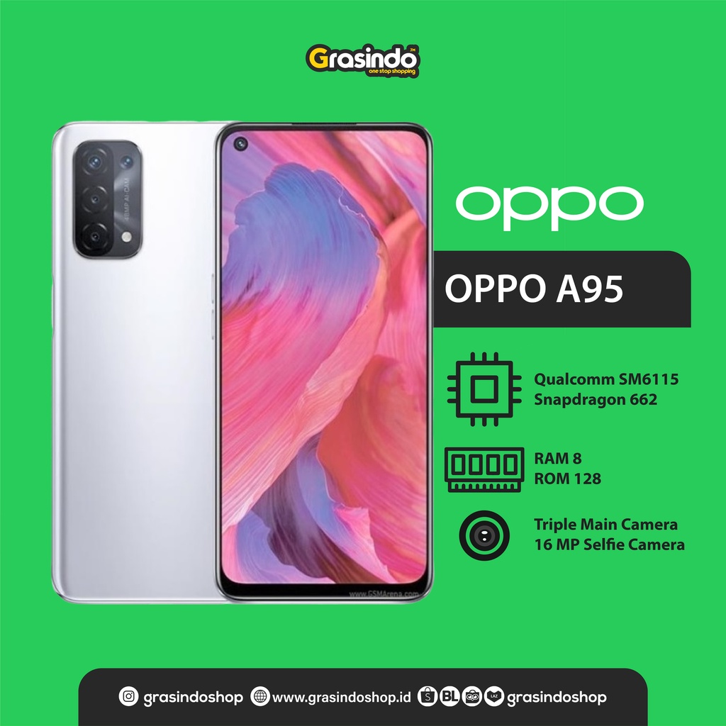 Jual OPPO A95 8/128GB | Shopee Indonesia