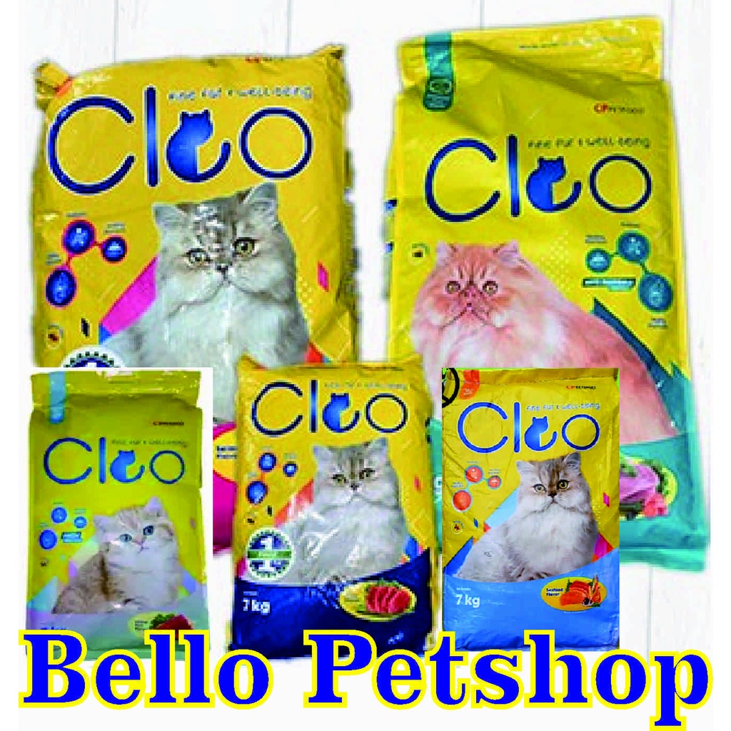 Jual CLEO Cat Food 7 kg / CLEO ADULT SALMON TUNA SEAFOOD 7 KG / CLEO ...