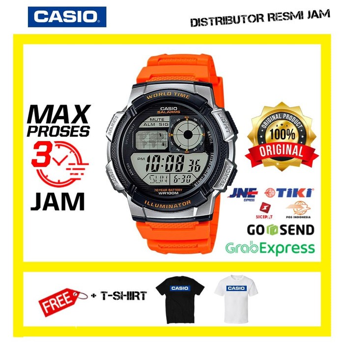 Jual Casio General AE-1000W-4BVDF AE-1000W AE-1000 AE1000W AE1000 | Shopee Indonesia